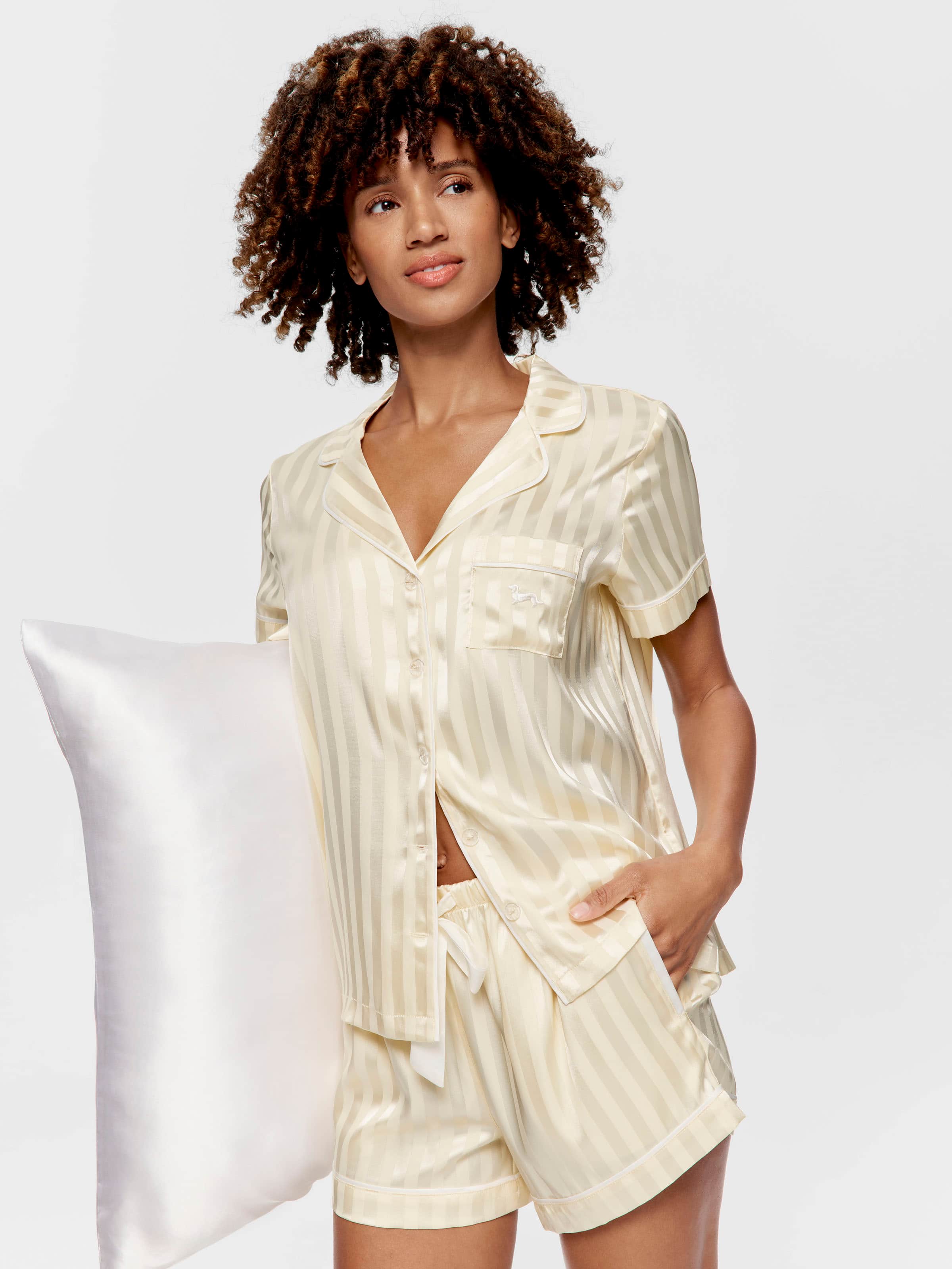 Women's Luxe Satin Pyjama Collection | Peter Alexander